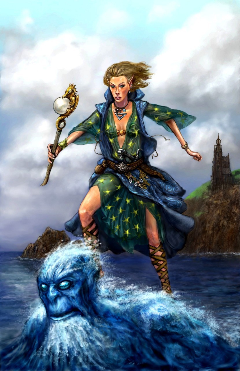 Water Elementalist Elf | willbeck.com