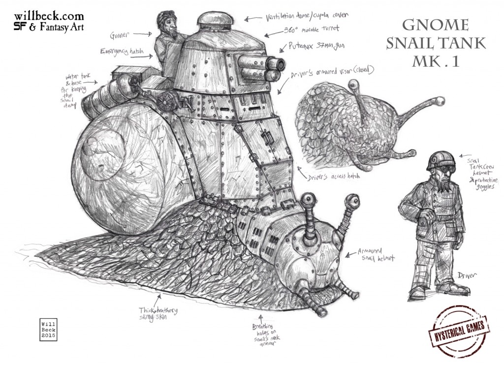 Gnome Snail Tank | willbeck.com